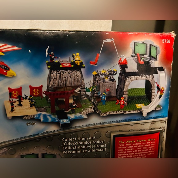 Mega Bloks | Toys | Power Rangers Ninja Storm Mega Blocks Ninja Academy ...